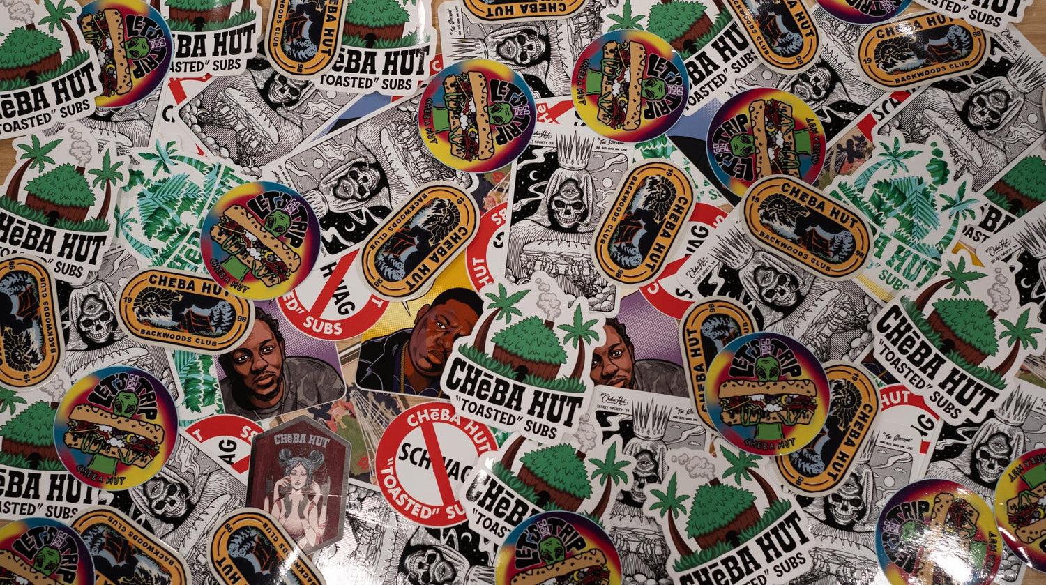 Stickers – Cheba Hut Merch Store